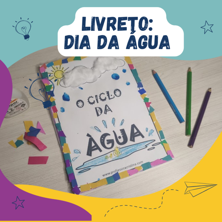 Dia da água: Livreto para Educação Infantil! - A Loja Prof. Jéssica ...